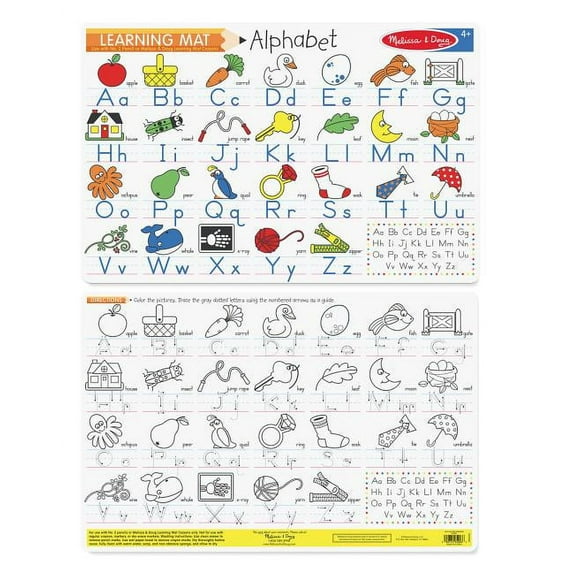 Alphabet Write-A-Mat (Bundle of 6) - Walmart.com