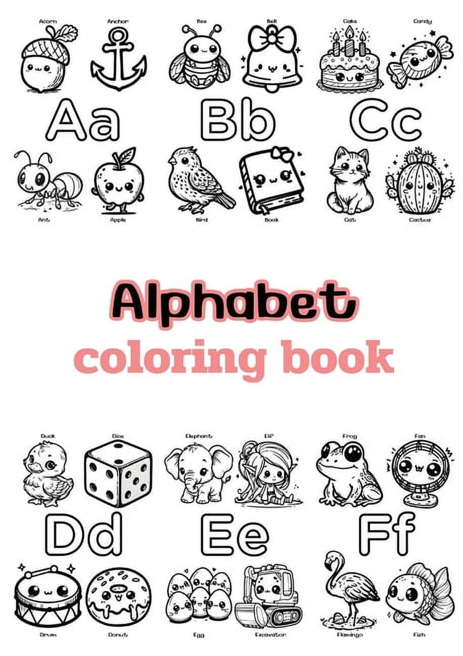 Coloring Pages For Alphabet Letters
