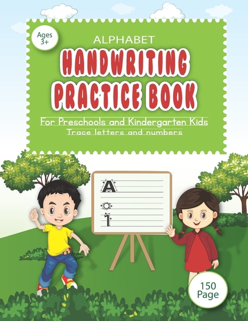 Alphabet handwriting practice book for preschools and kindergarten kids ...