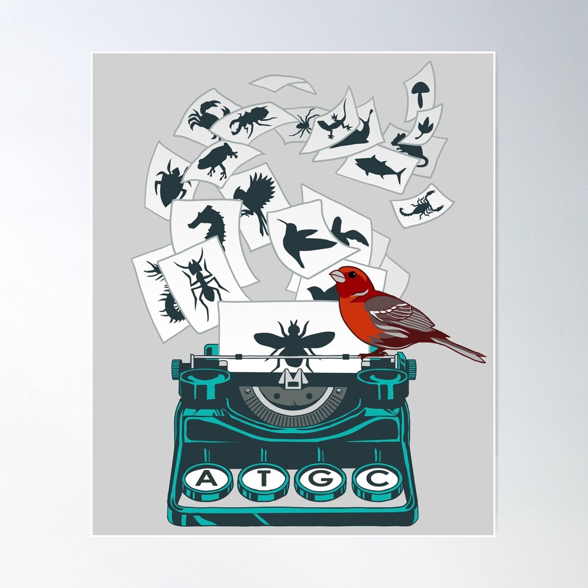 Alphabet of Life Poster, 12x18 UNFRAMED - Walmart.com