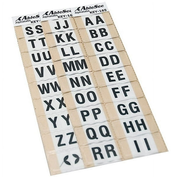 Alphabet Tabs