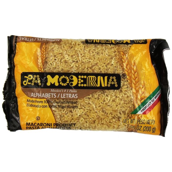 Alphabet Pasta