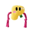 Alphabets Shape Molar Chew Toy For Dog Durability Rope Knot Teeth ...