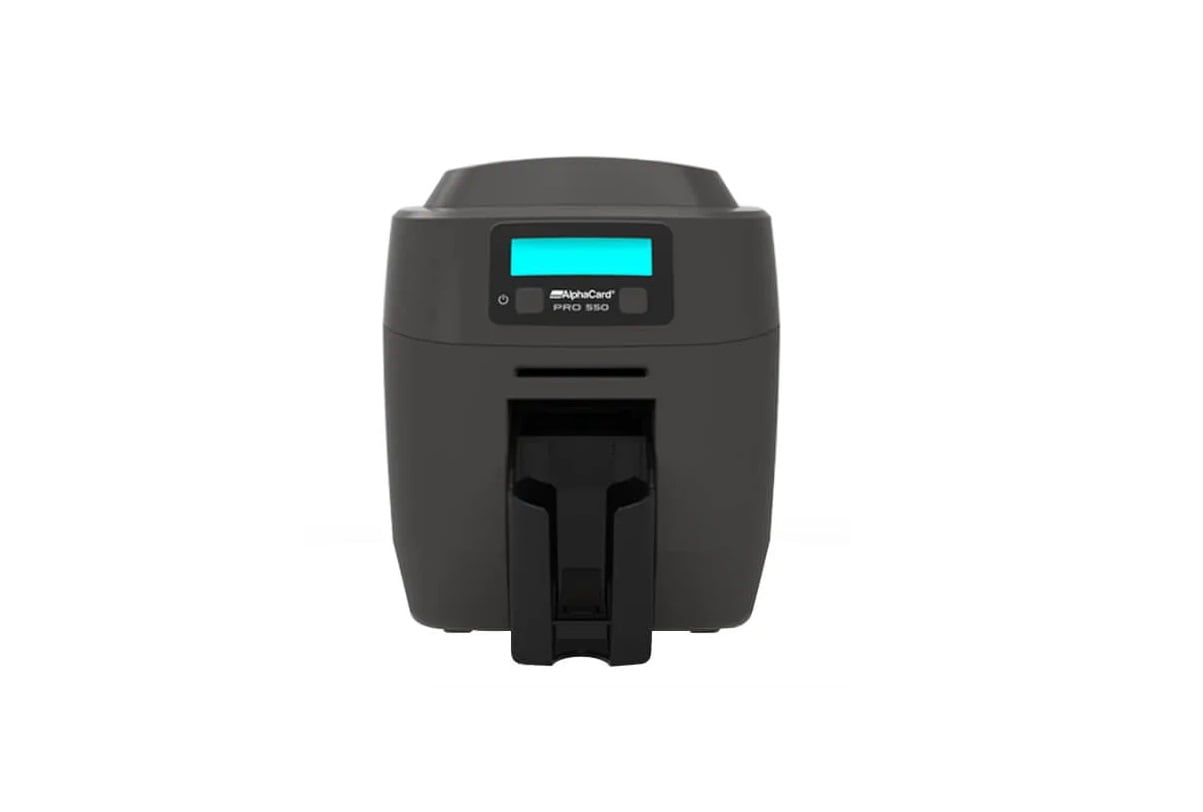 Alphacard Pro 550 Dual-Sided ID Card Printer - Walmart.com