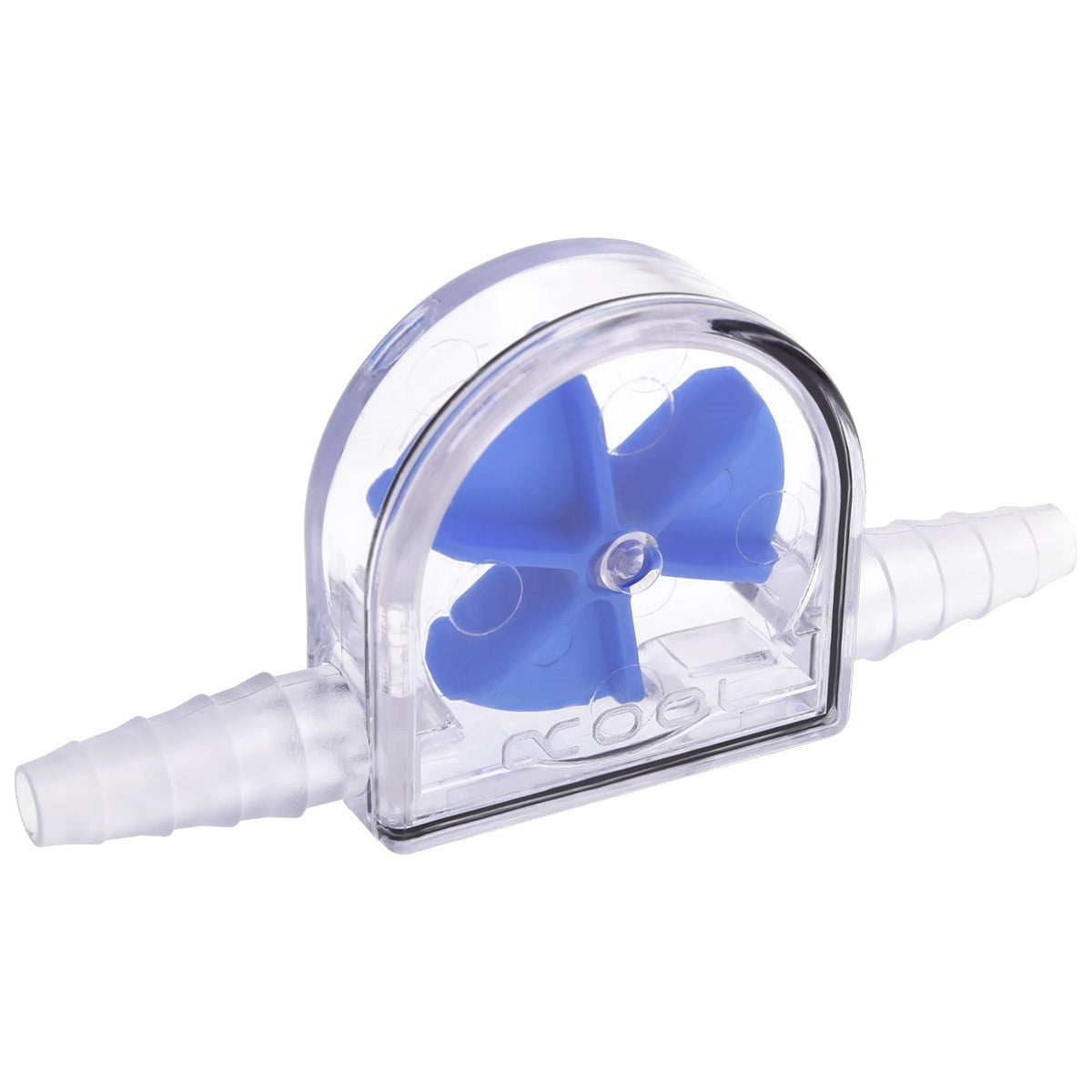 Alphacool Eisfluegel Flow Indicator, Blue Fins, Clear Body - Walmart.com