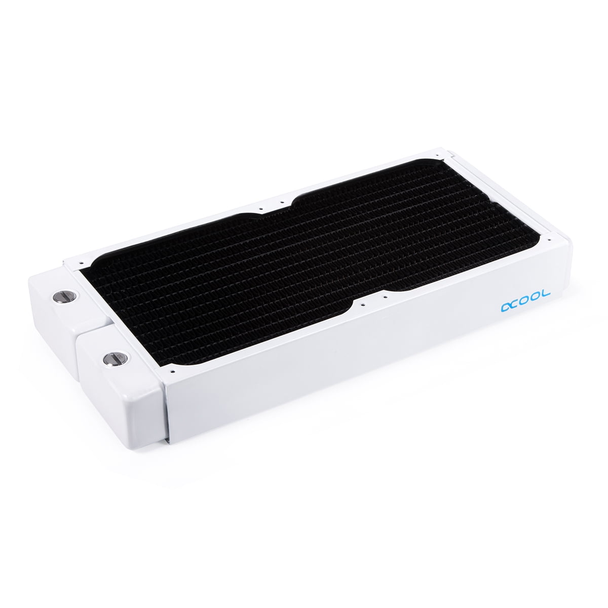 Alphacool NexXxos XT45 Full Copper 280mm Radiator V.2, 140mm x 2, Dual ...