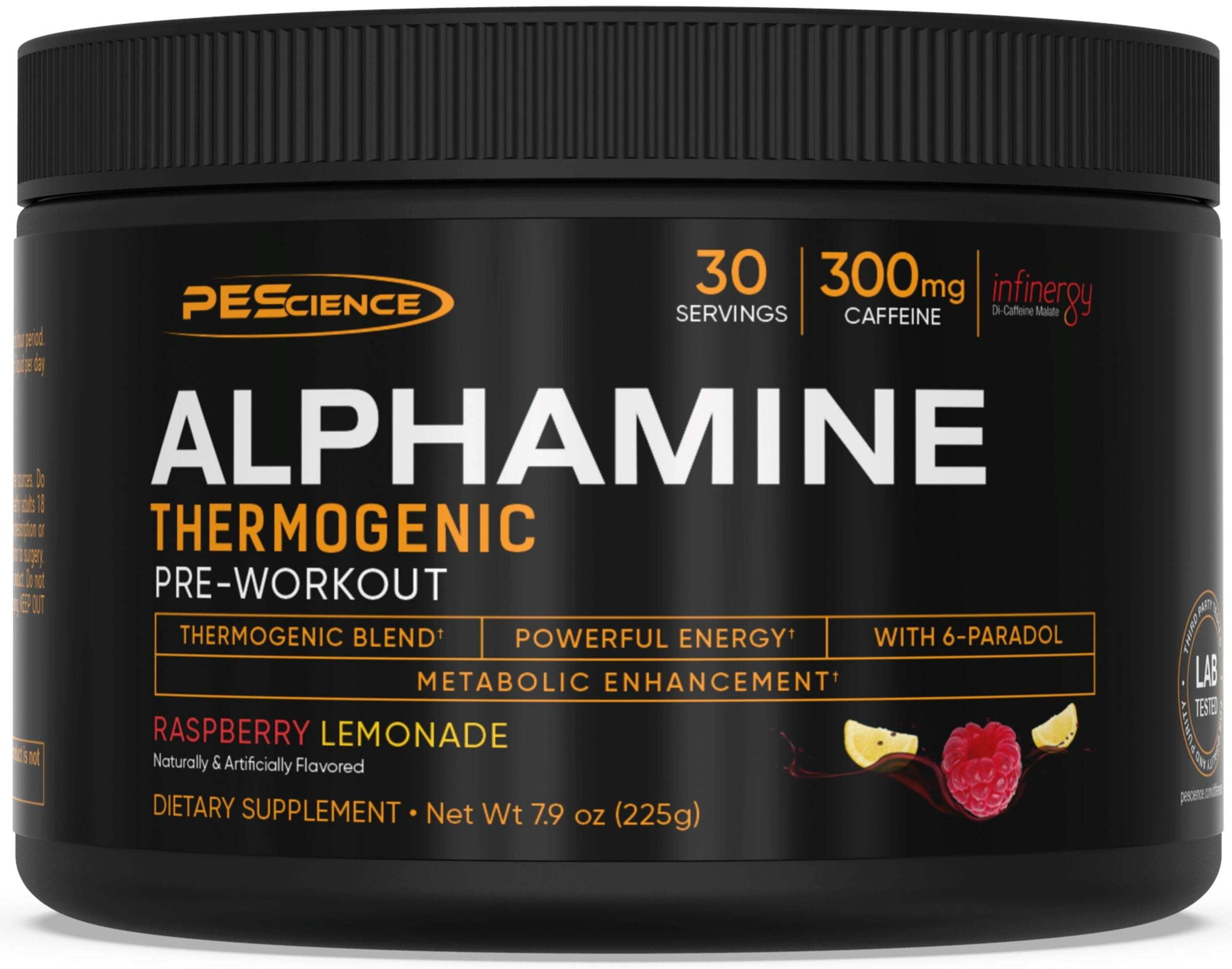 PEScience - Alphamine Energy Powder Raspberry Lemonade - 8.59 oz. - Walmart.com