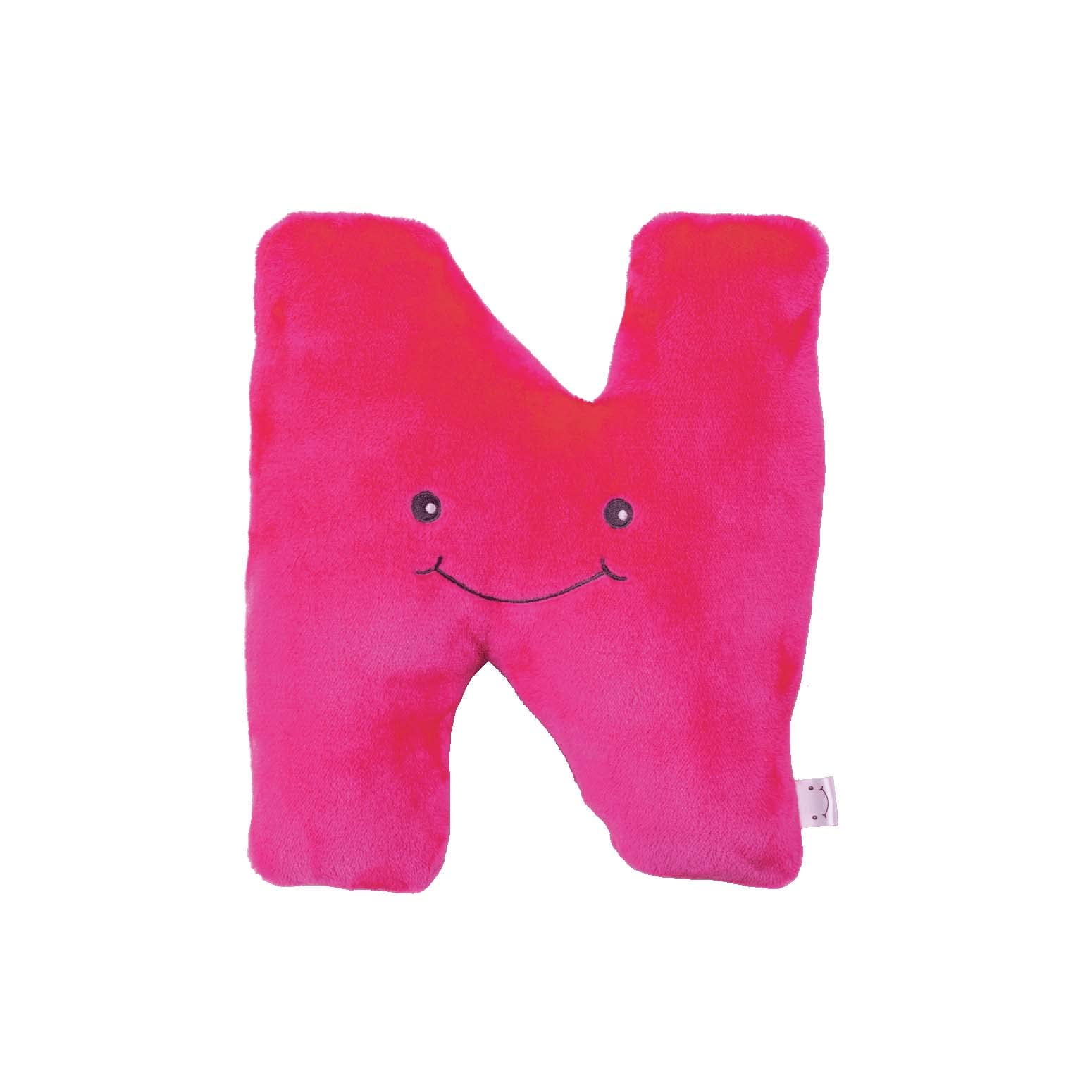 Alphapals Educational Plush Letter TSF6 N - Pretty Pink Large Alphabet ...