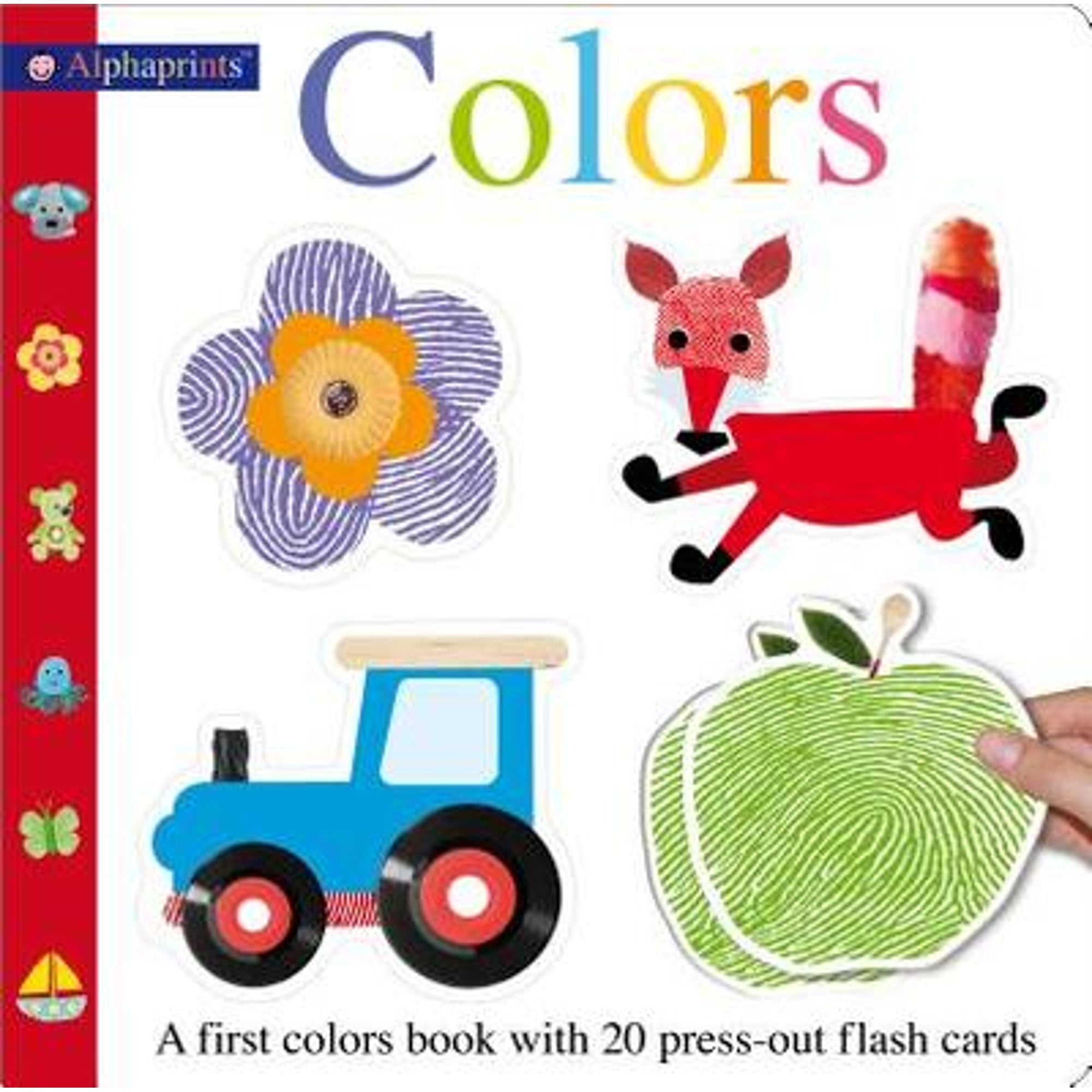 Alphaprints: Alphaprints Colors Flash Card Book: A First Colors Book ...