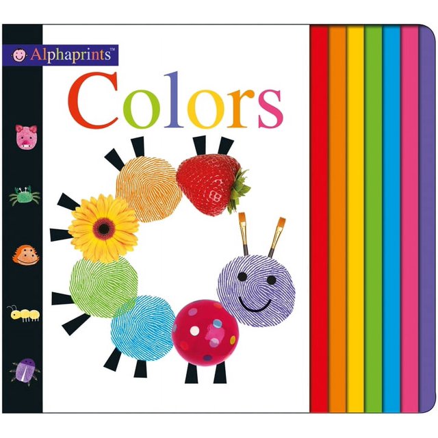 Alphaprints: Colors (Board Book) - Walmart.com