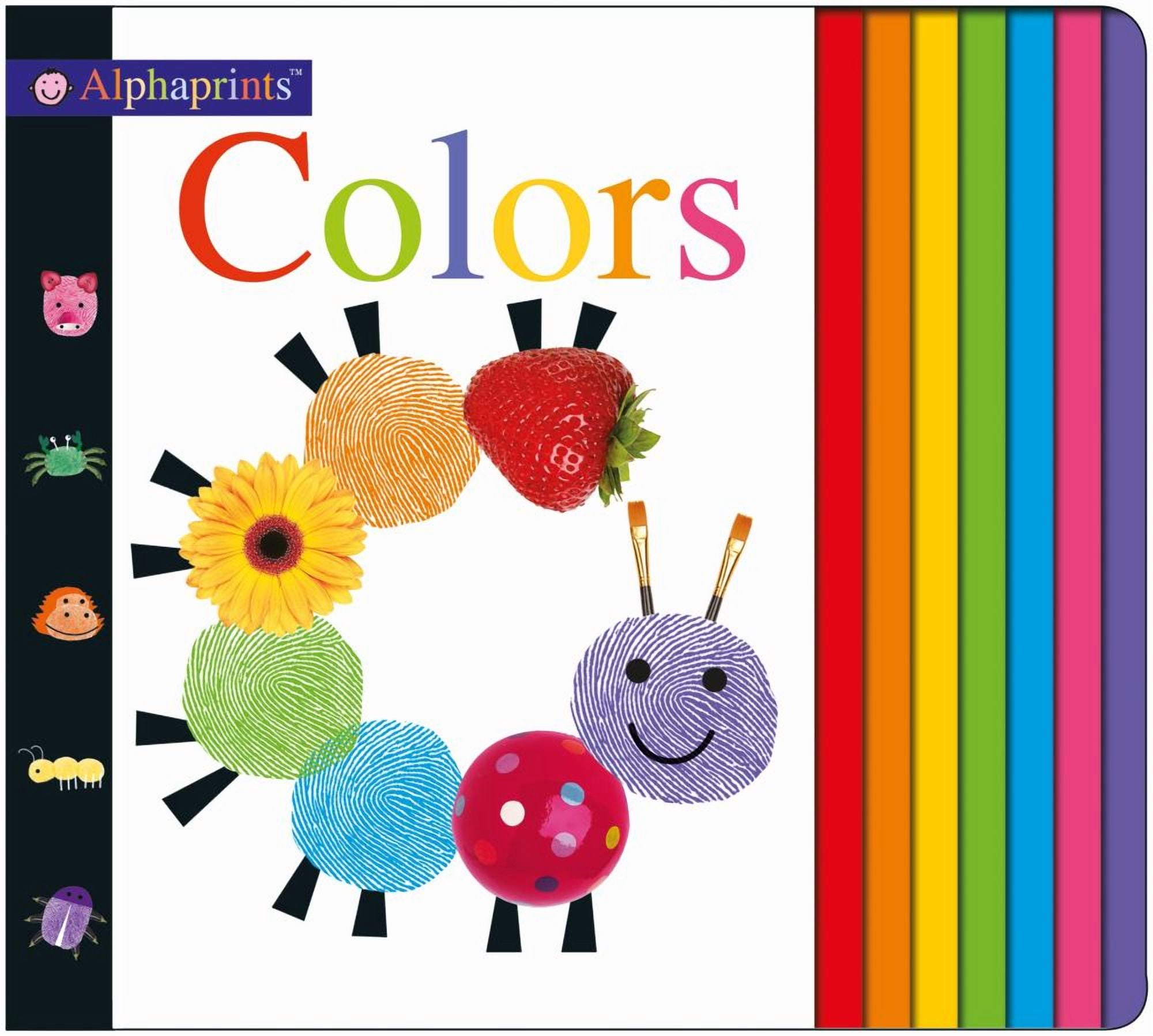 Alphaprints: Colors (Board Book) - Walmart.com