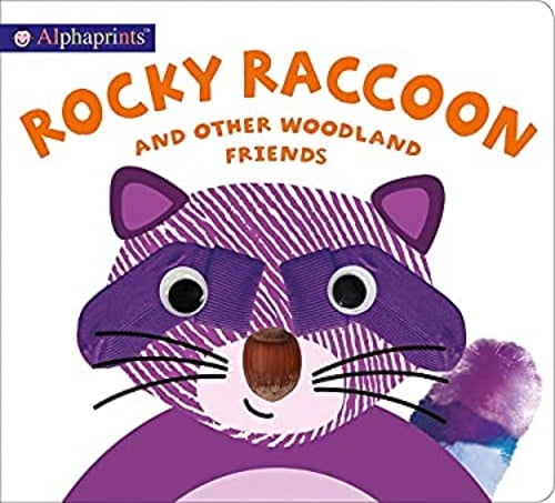 Pre-Owned Alphaprints: Rocky Raccoon and other woodland friends Board ...