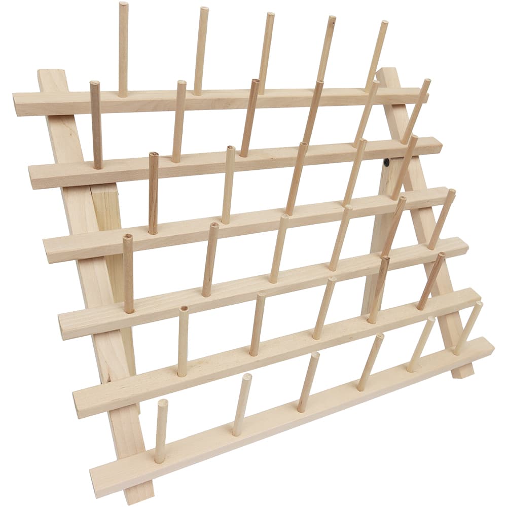 Alphasew, Wooden Thread Rack w/ Legs - Walmart.com