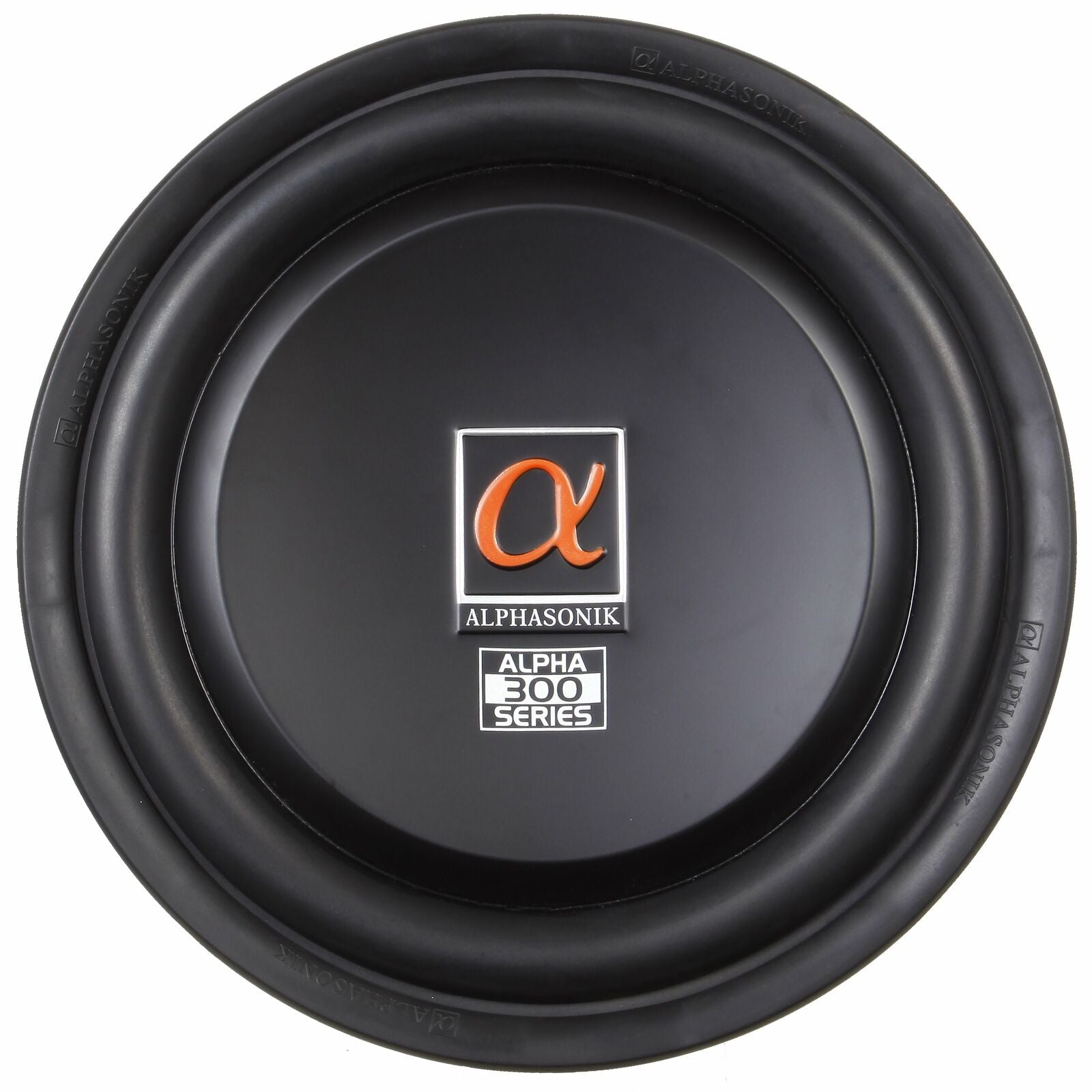 Alphasonik 12" Shallow Subwoofer 1500 Watts Max 4 Ohm Treis 300 Series ...