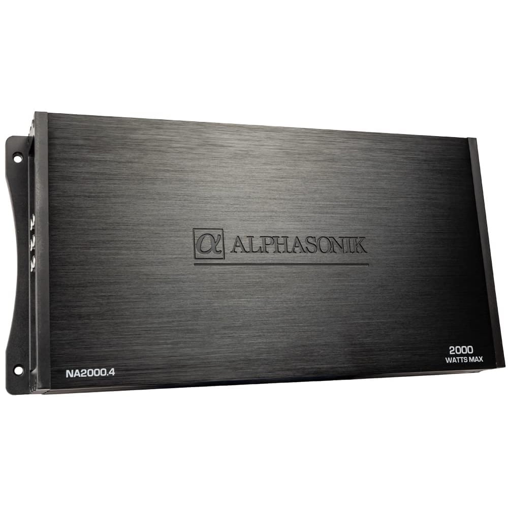 Alphasonik 4 Channel Amplifier 2000 Watts Neuron Series Class A/B Amp ...