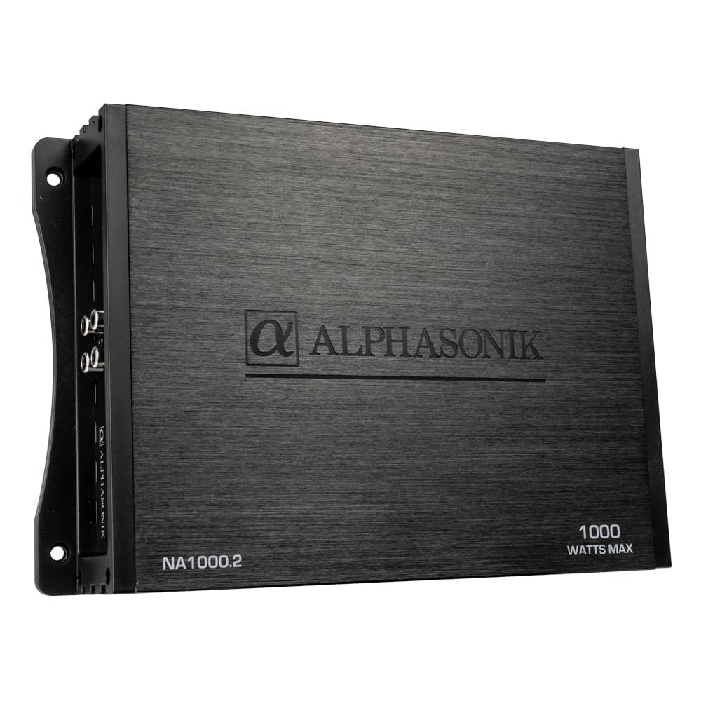 Alphasonik NA1000.2 Neuron Series Class A/B 2-Channel 1000 Watts 4 Ohms ...