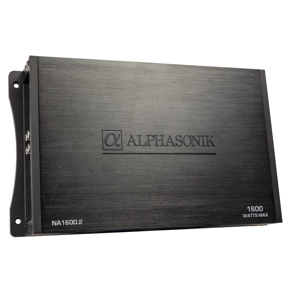 Alphasonik NA1600.2 Neuron Series Class A/B 2-Channel 1600 Watts 4 Ohms ...