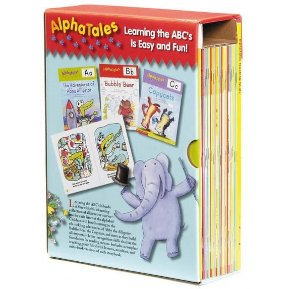 Alphatales: AlphaTales: A Set of 26 Irresistible Animal Storybooks That ...