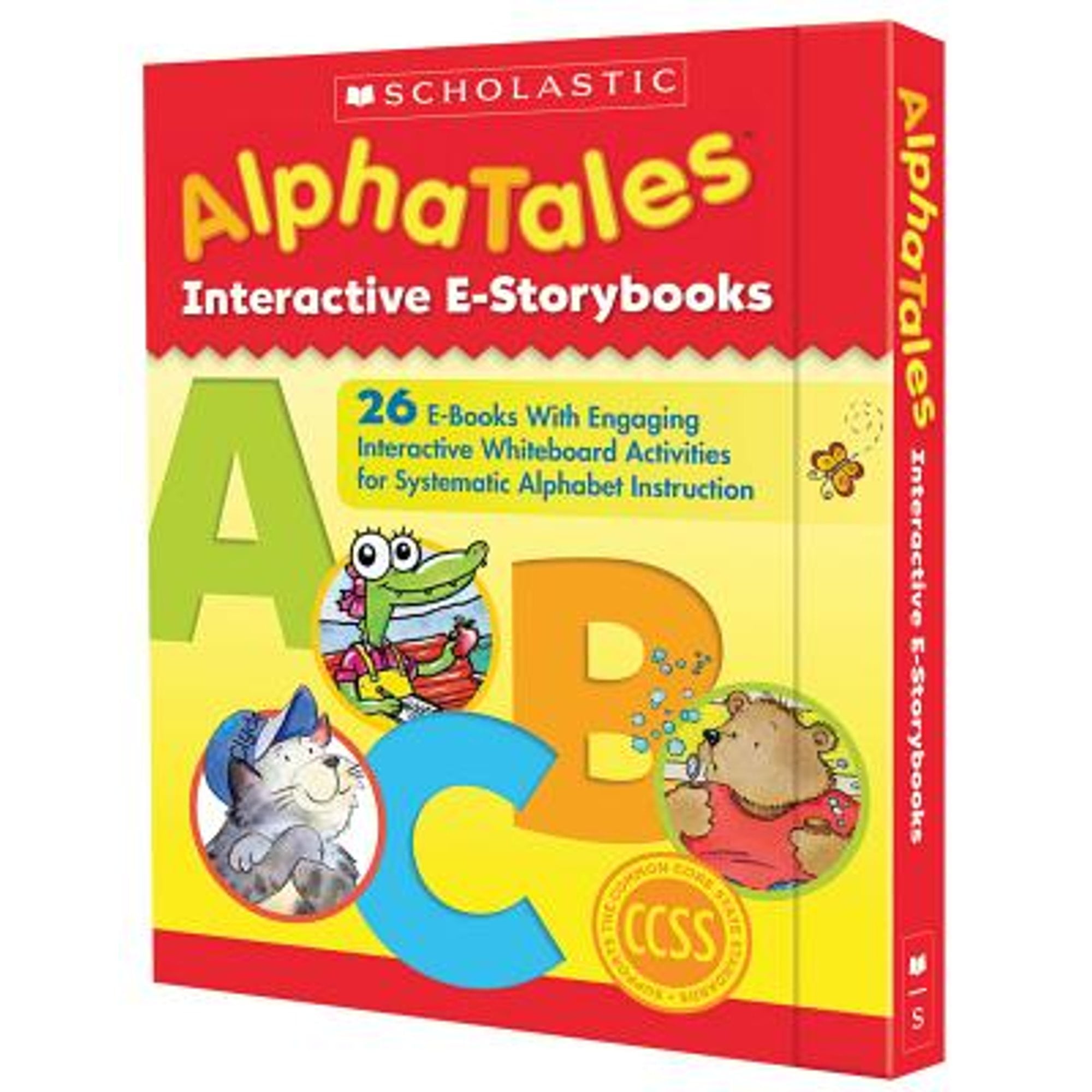 Pre-Owned Alphatales Interactive E-Storybooks: 26 E-Books with Engaging ...