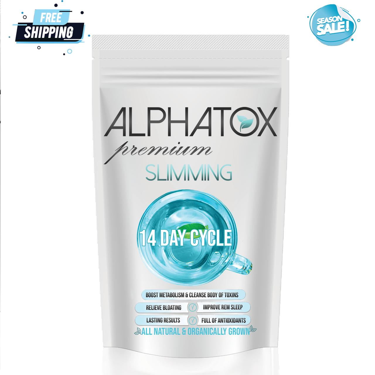 Alphatox 14 Day Slim Tea Cycle ( 14 Herbal Tea Bags ) - Supports A ...