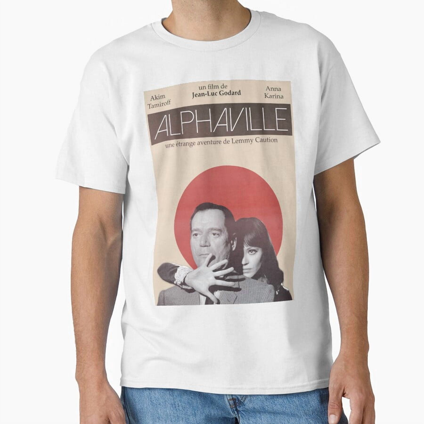 Alphaville Jean-Luc Godard French New Wave Sci-Fi Noir Cinema T-Shirt ...