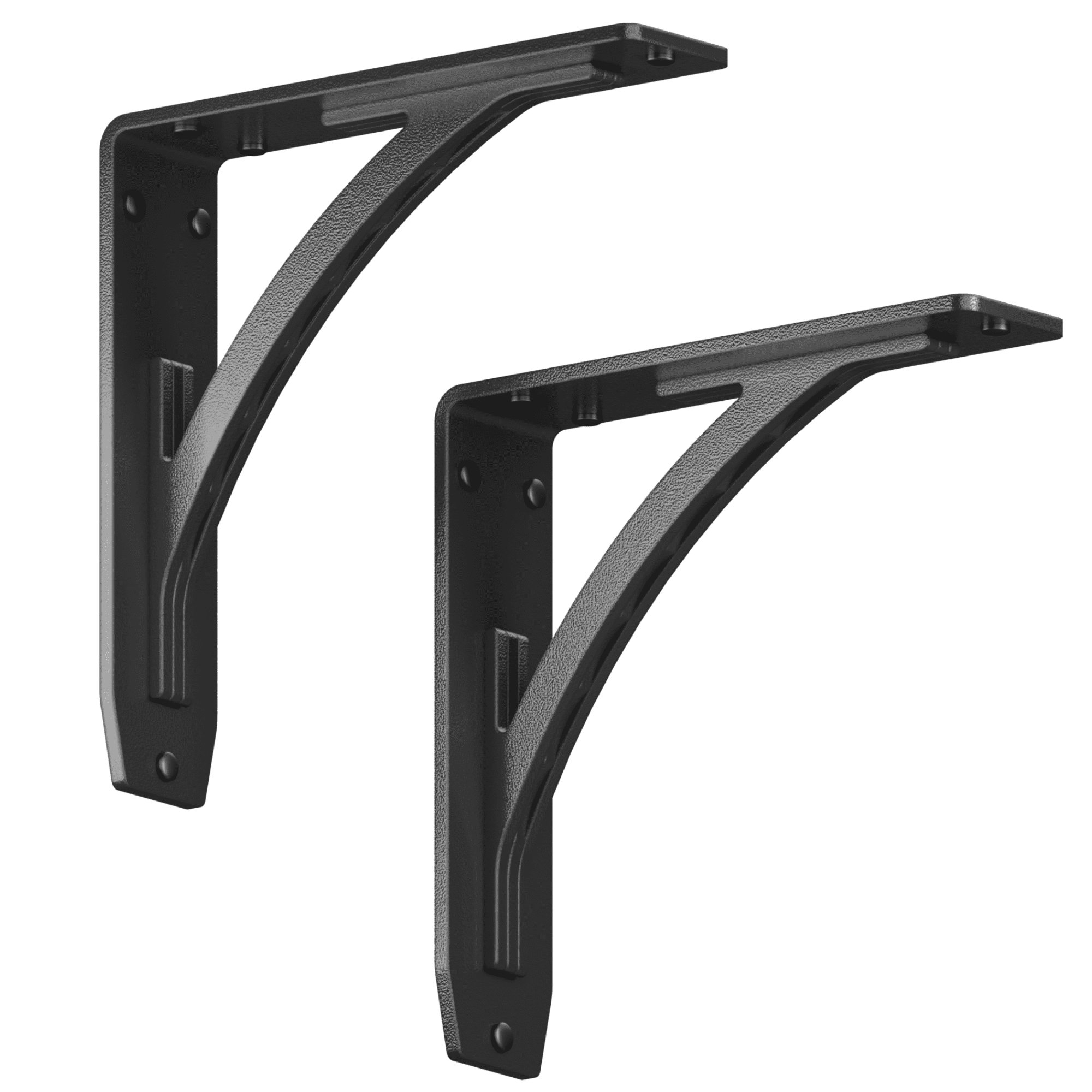 Alphidia LLC STARBY Sullivan Heavy Duty Shelf Bracket Kit (Set of 2) 8 ...