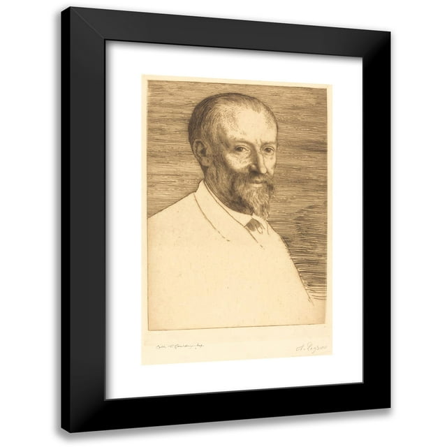 Alphonse Legros 13x18 Black Modern Framed Museum Art Print Titled ...