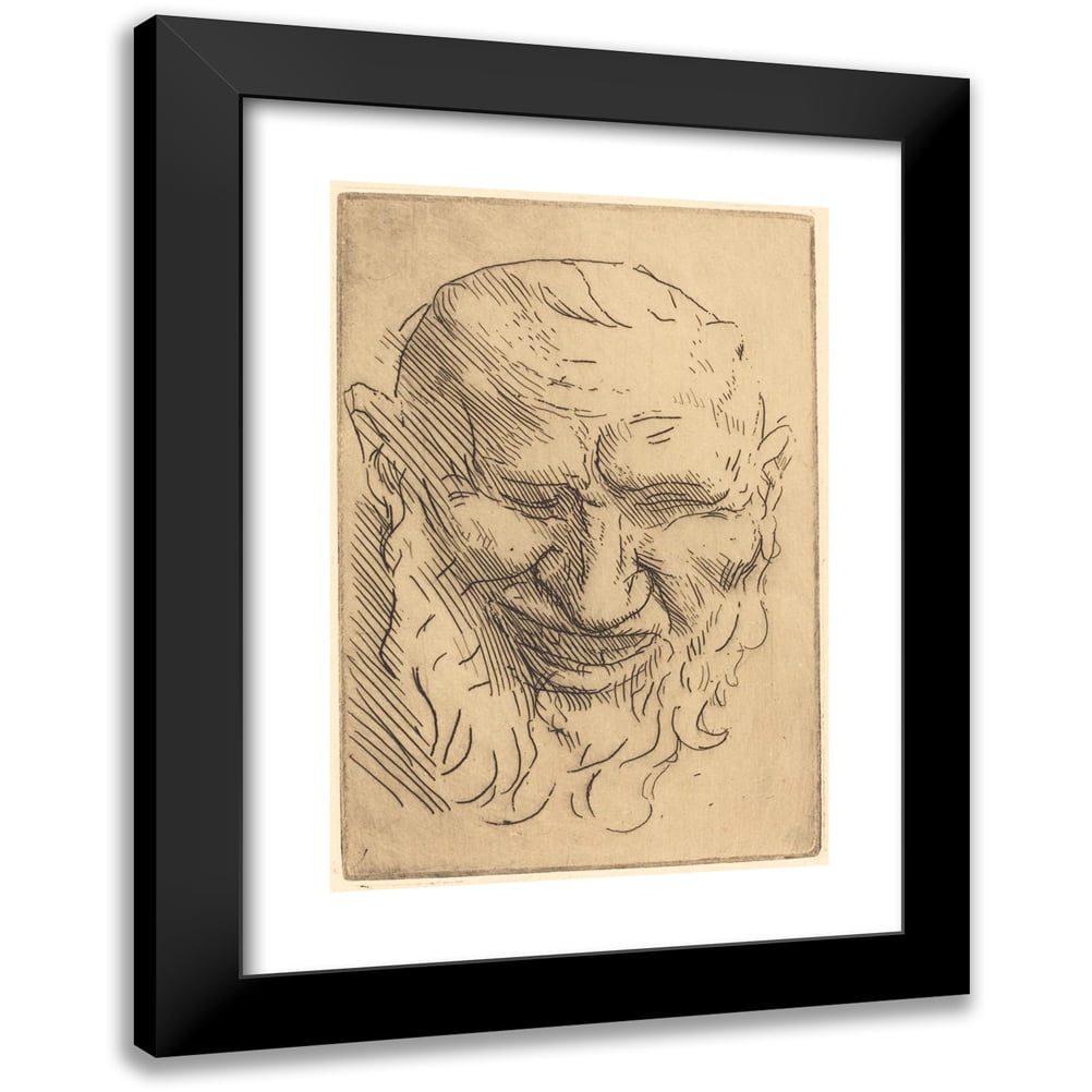 Alphonse Legros 14x18 Black Modern Framed Museum Art Print Titled ...