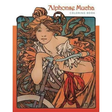 Colouring Books Alphonse Mucha (Art Colouring Book): Make Your Own Art ...