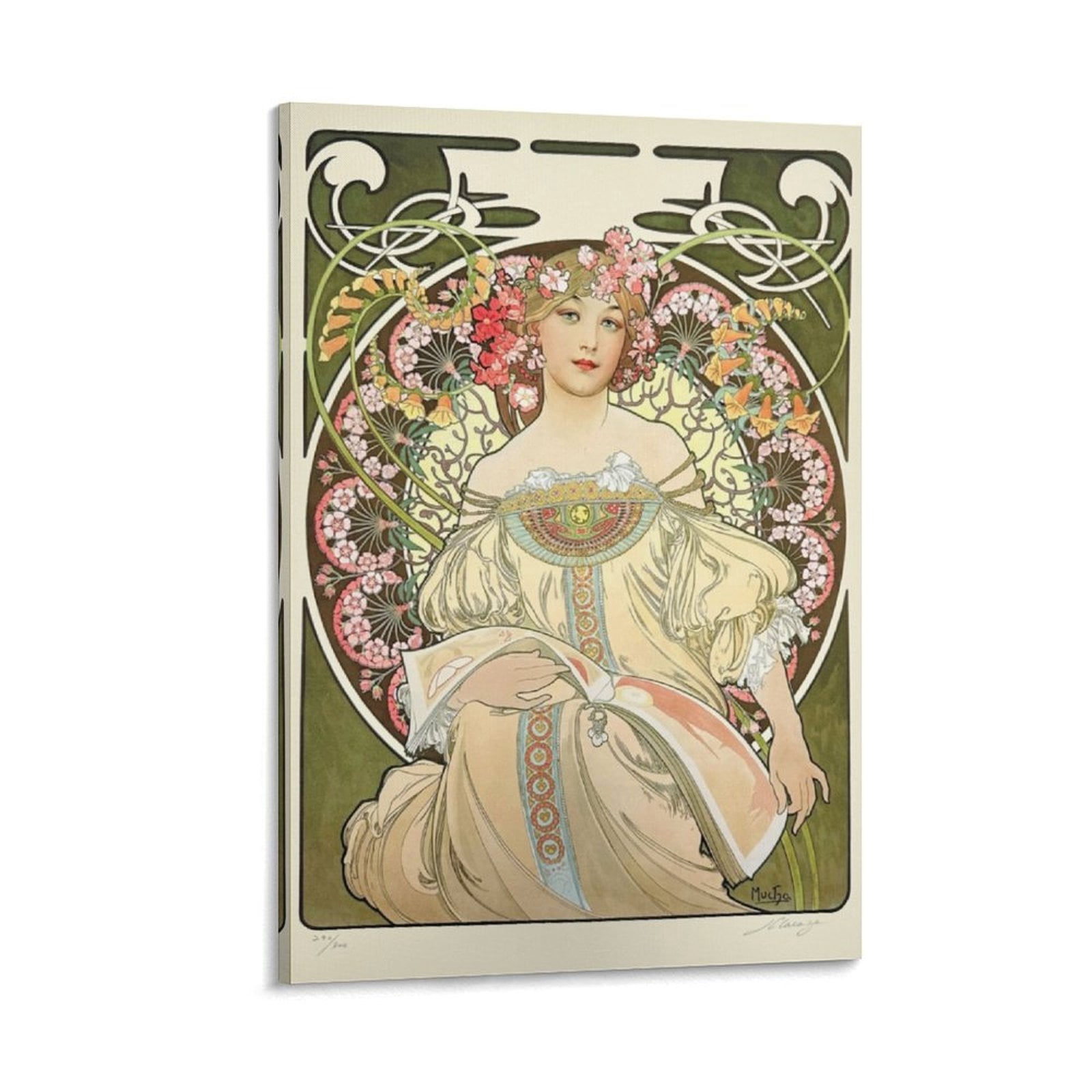 Alphonse Mucha Dreams Room Aesthetic Poster Print Art Wall Painting ...