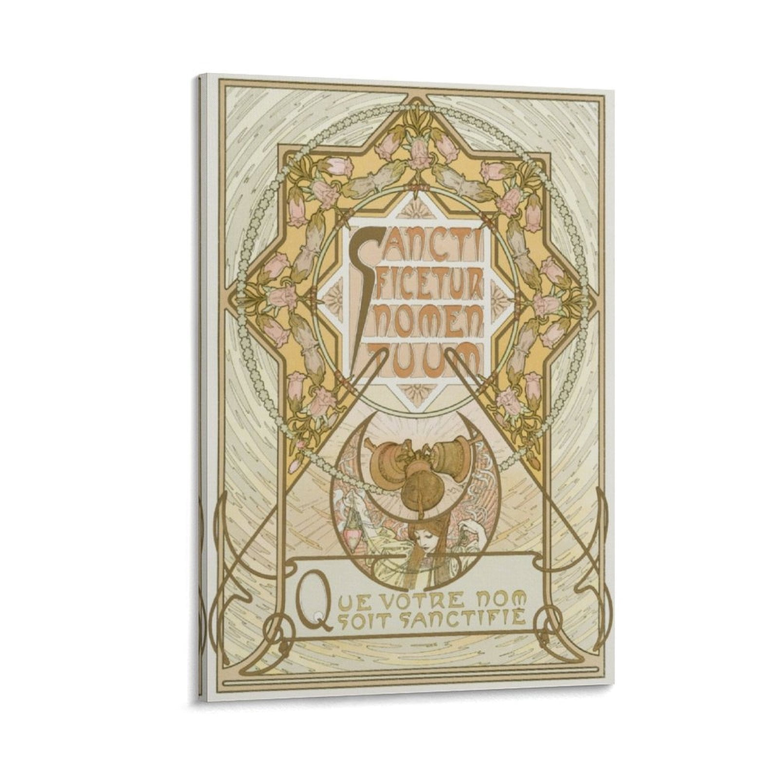 Alphonse Mucha Your Name Is Sanctified Canvas Wall Art Prints Poster ...