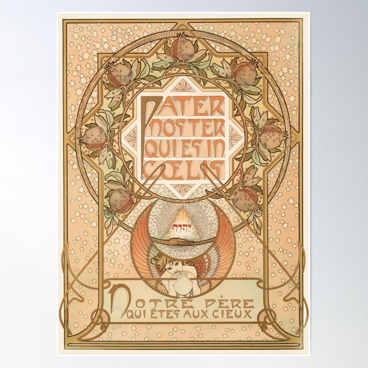 Alphonse Mucha - Pater Noster Qui Es In Coelis (Our Father, Who Art In ...