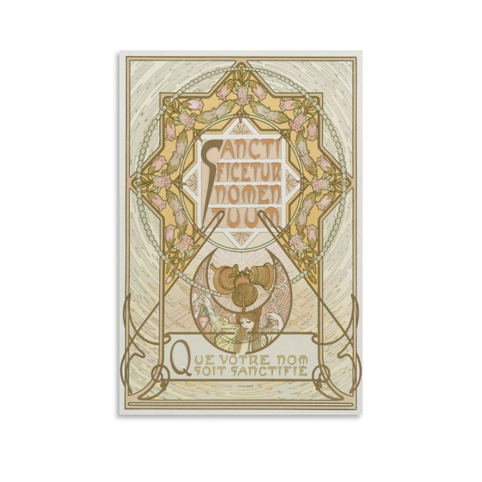 Alphonse Mucha Your Name Is Sanctified Picture Print Wall Art Poster ...
