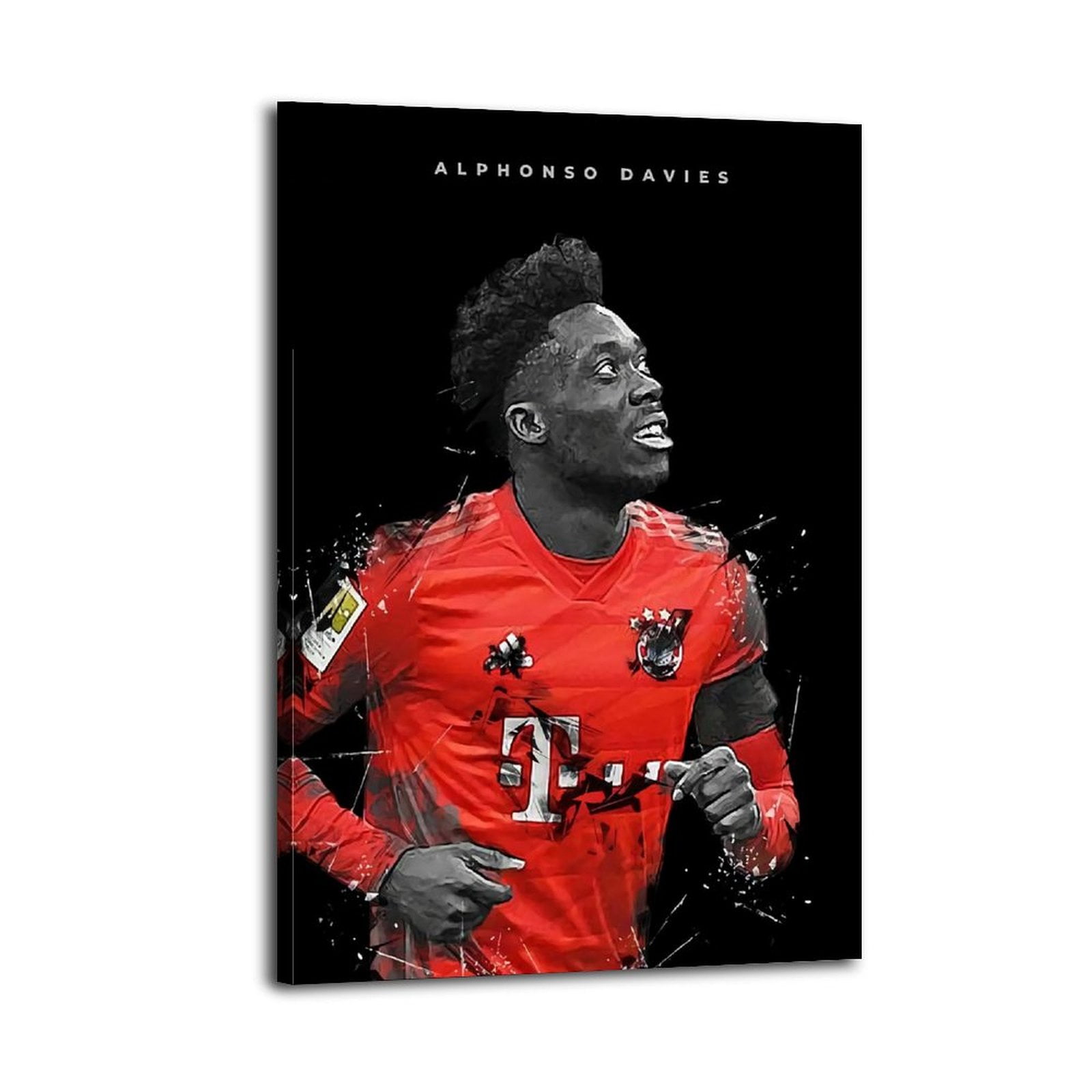 Alphonso-davies Decor Studio Canvas Art Wall Decor Posters Home Bar ...