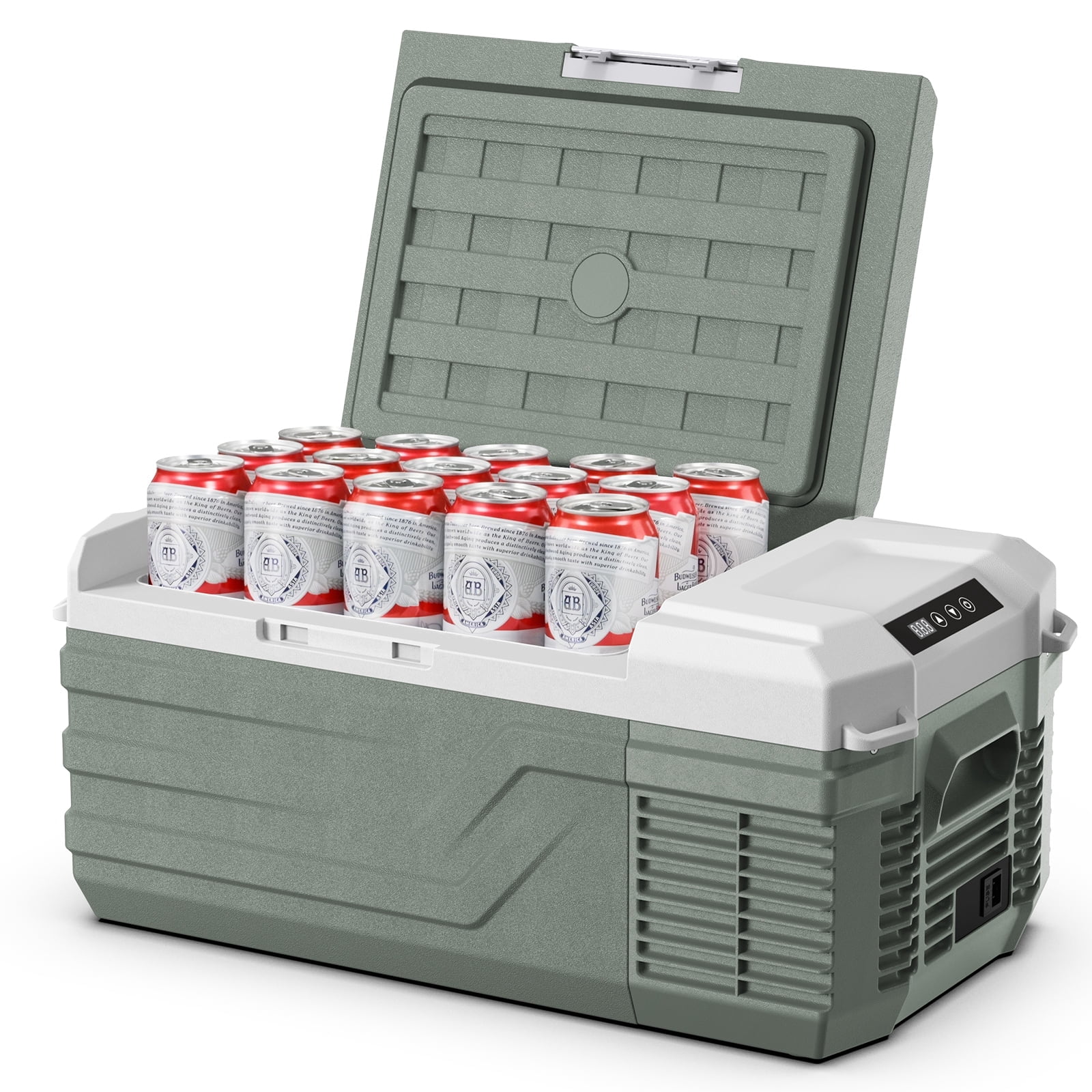 Alpicool Car Fridge, 16 Quarts Car Portable Refrigerator 12V Fridge -4 ...
