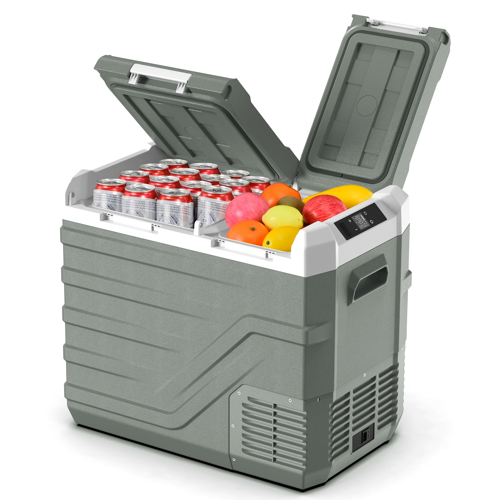 Alpicool CarRefrigerator, 12V Portable Fridge with Dual Zone and ...