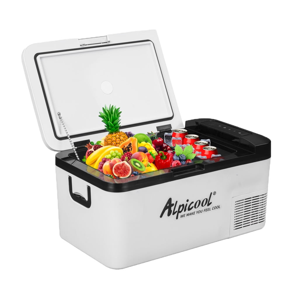Alpicool K18 Portable Car Fridge Freezer 19 Quart, For Travel, Outdoor ...