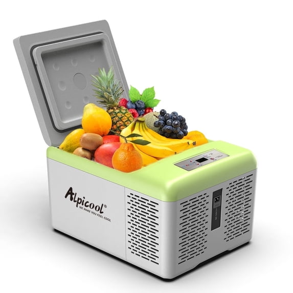 Alpicool C9PT 10 Quart Vehicle Electric Cooler, Mini Portable Travel ...