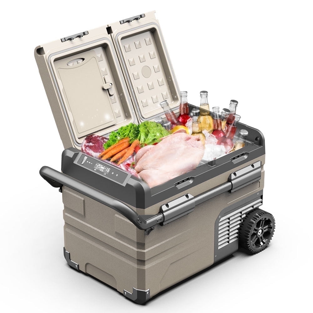 Alpicool TAW35 Portable 37 Quart AC/DC Refrigerator, Dual Zone, Mini ...