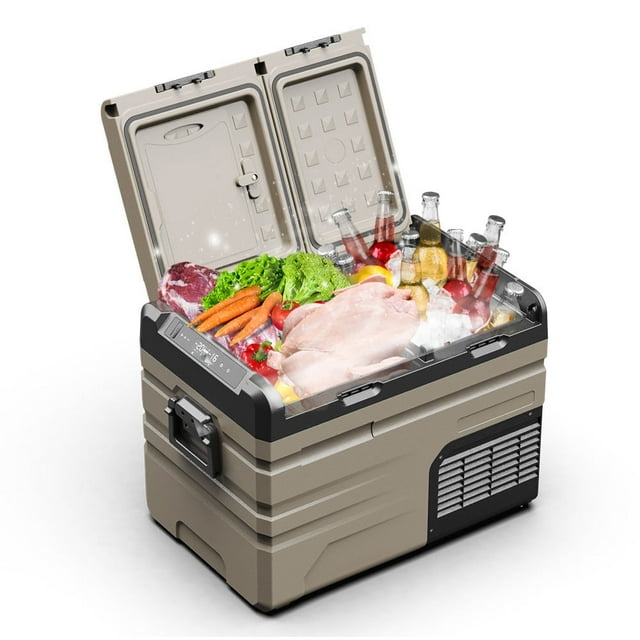 Alpicool TA35 Portable Refrigerator 37 Quart(35 Liter) Dual Temperature ...