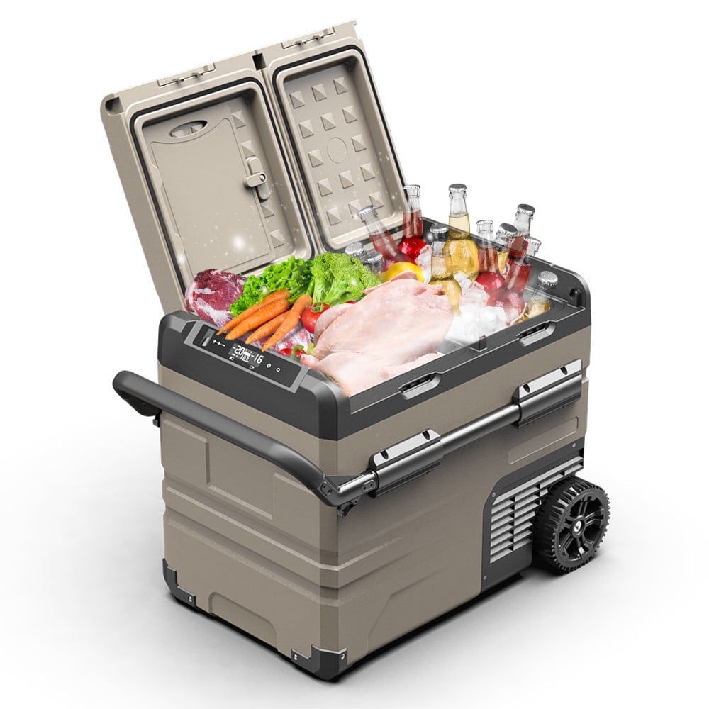 Alpicool TA45 Portable Refrigerator 48 Quart Dual Temperature Control ...