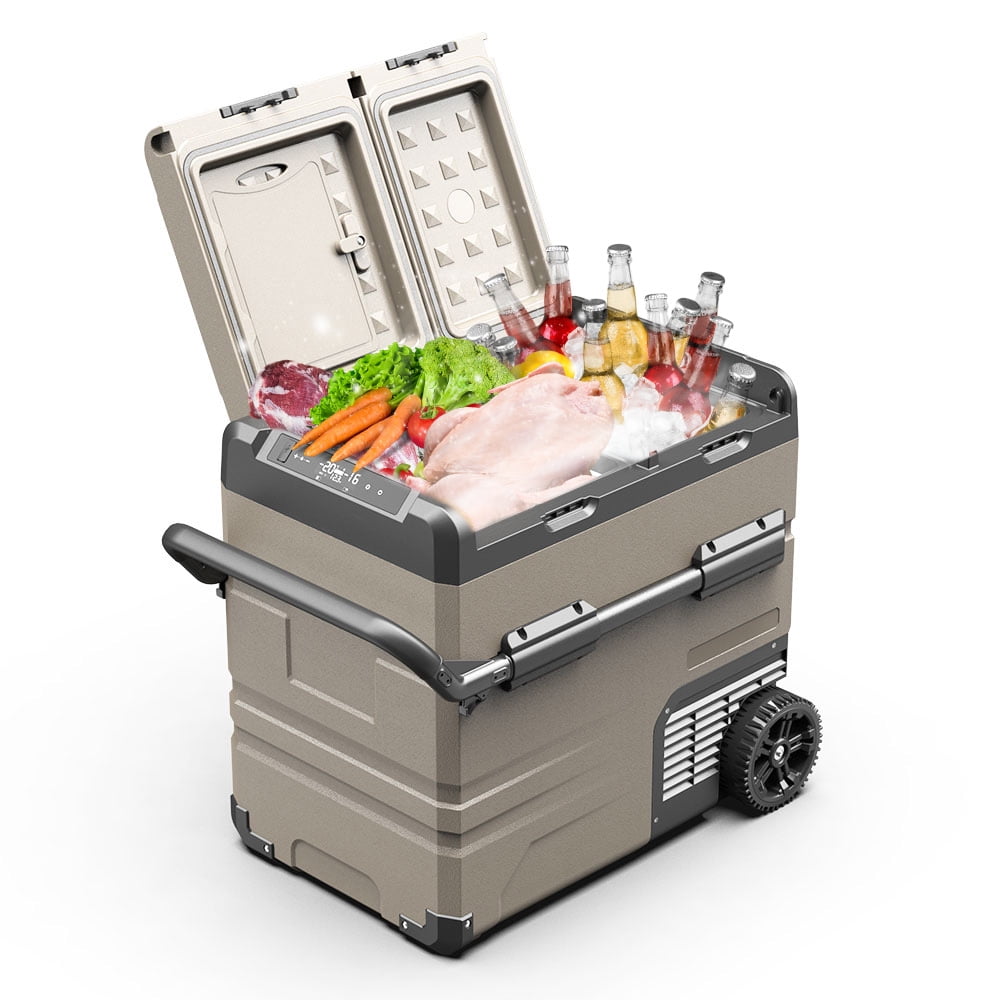 Alpicool TAW55 Portable Refrigerator 58 Quart(55 Liter) Dual ...