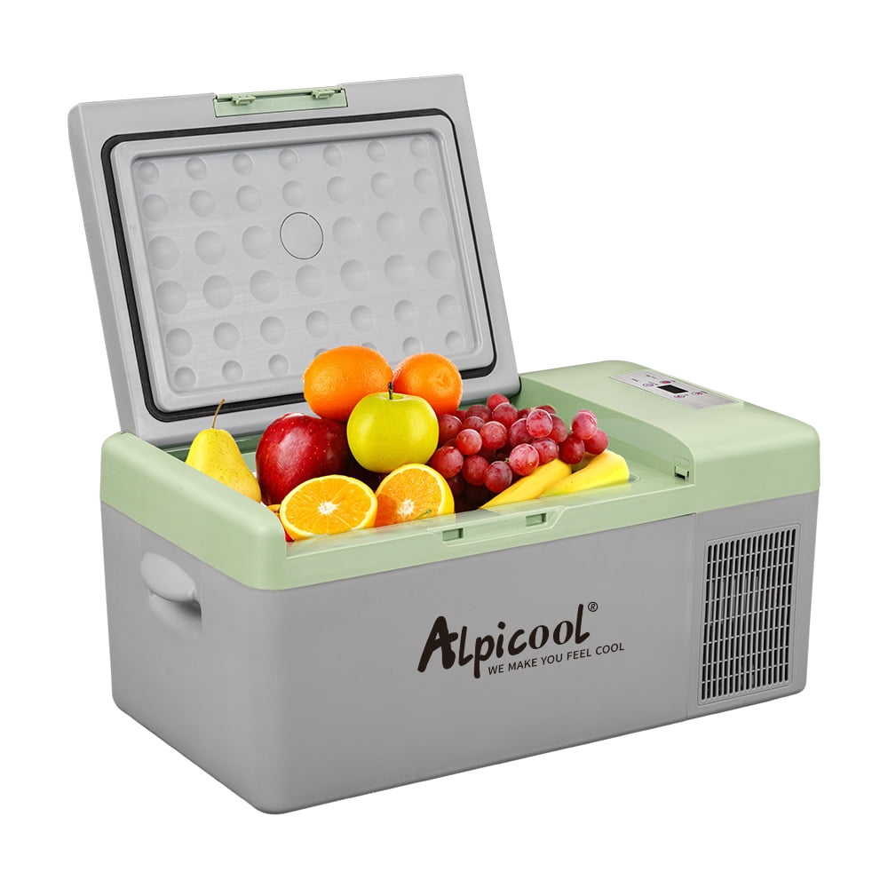 Alpicool Y16T 12V Portable Freezer, 16 Quart Auto Fridge for RV, Truck ...