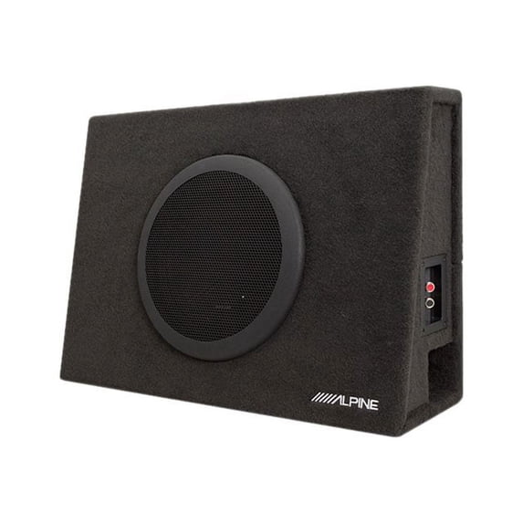 Alpine 10 Inch 1000 Watt Loaded Ported Truck Subwoofer Enclosure Box ...