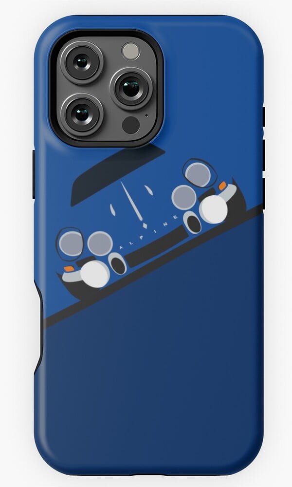 Alpine A110 Sports Car Design Phone Case for iPhone 16 15 14 13 12 11 ...