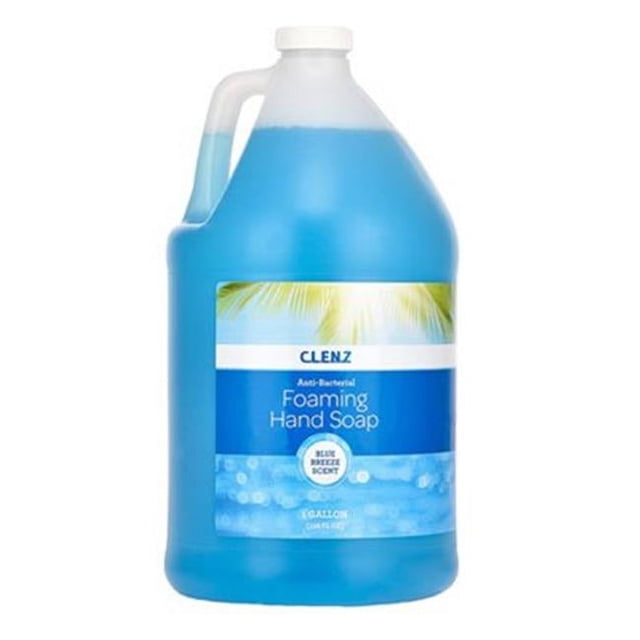 Alpine ALPC-7 Clenz Antibacterial Foaming Hand Soap, Blue Breeze Scent, 1 Gal Bottle - Walmart.com