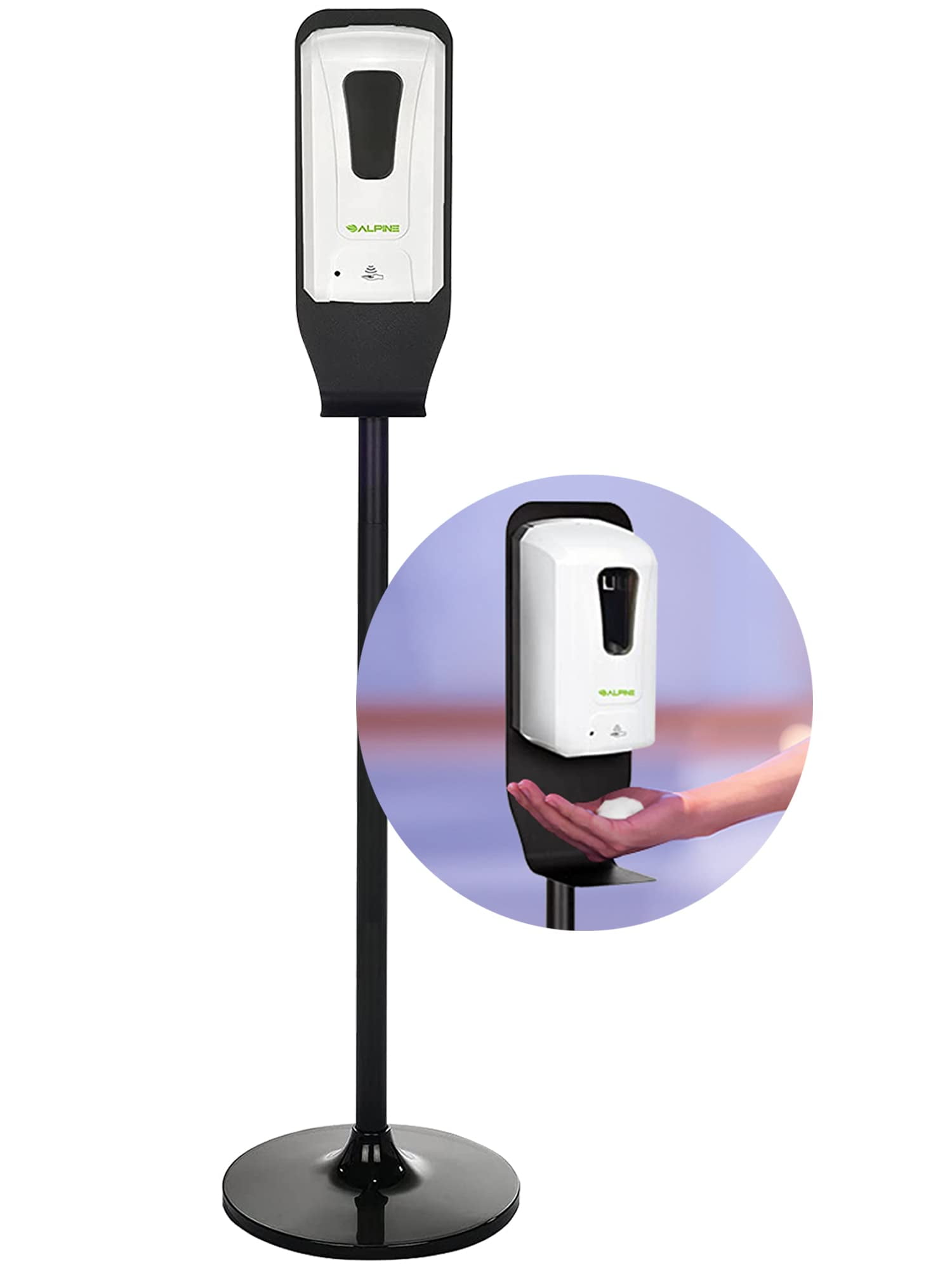 Alpine Automatic Hand Sanitizer Dispenser - Touchless Soap Dispenser ...