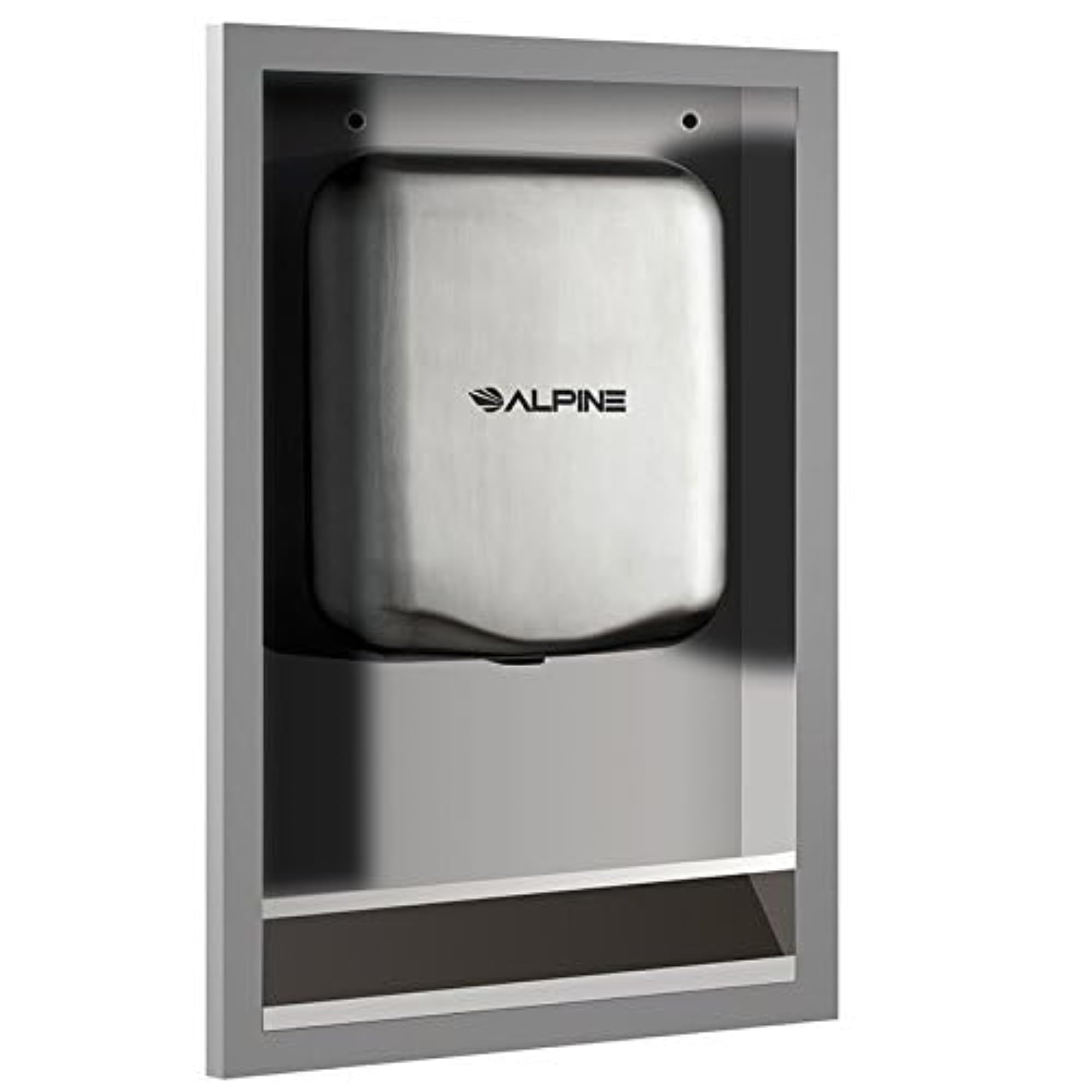 Alpine Bathroom Hand Dryer Recess Kit, Hand Dryer Sold Separately ...