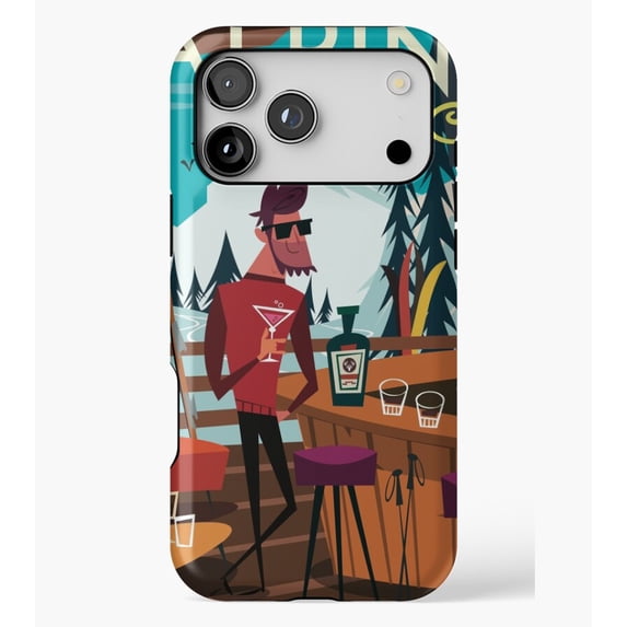 Alpine Chic poster M1266, Case for iPhone 17/16/15/14/13/12/11 Pro Max ...
