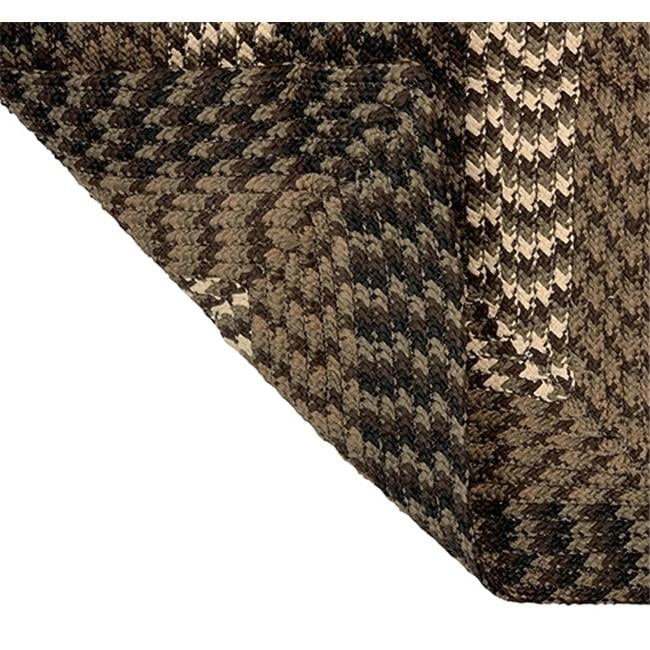 Alpine Collection 100% Polypropylene 72' Octagonal Braided Rug in ...